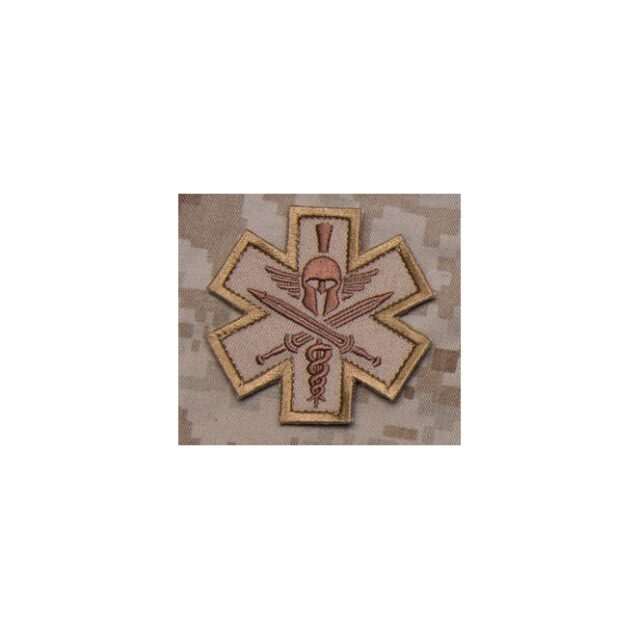 Patch Tissu Tactical Medic Spartan Desert - Le pavillon noir