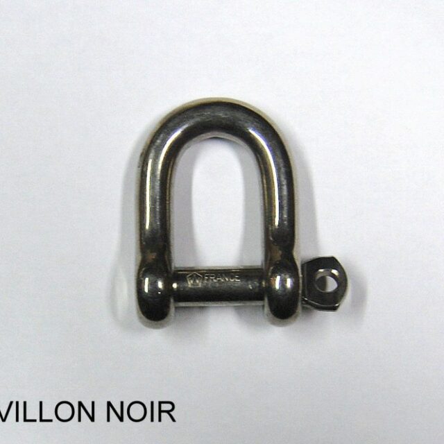 Manille Inox Axe Imperdable Autobloquante Wichard 12mm - Le pavillon noir